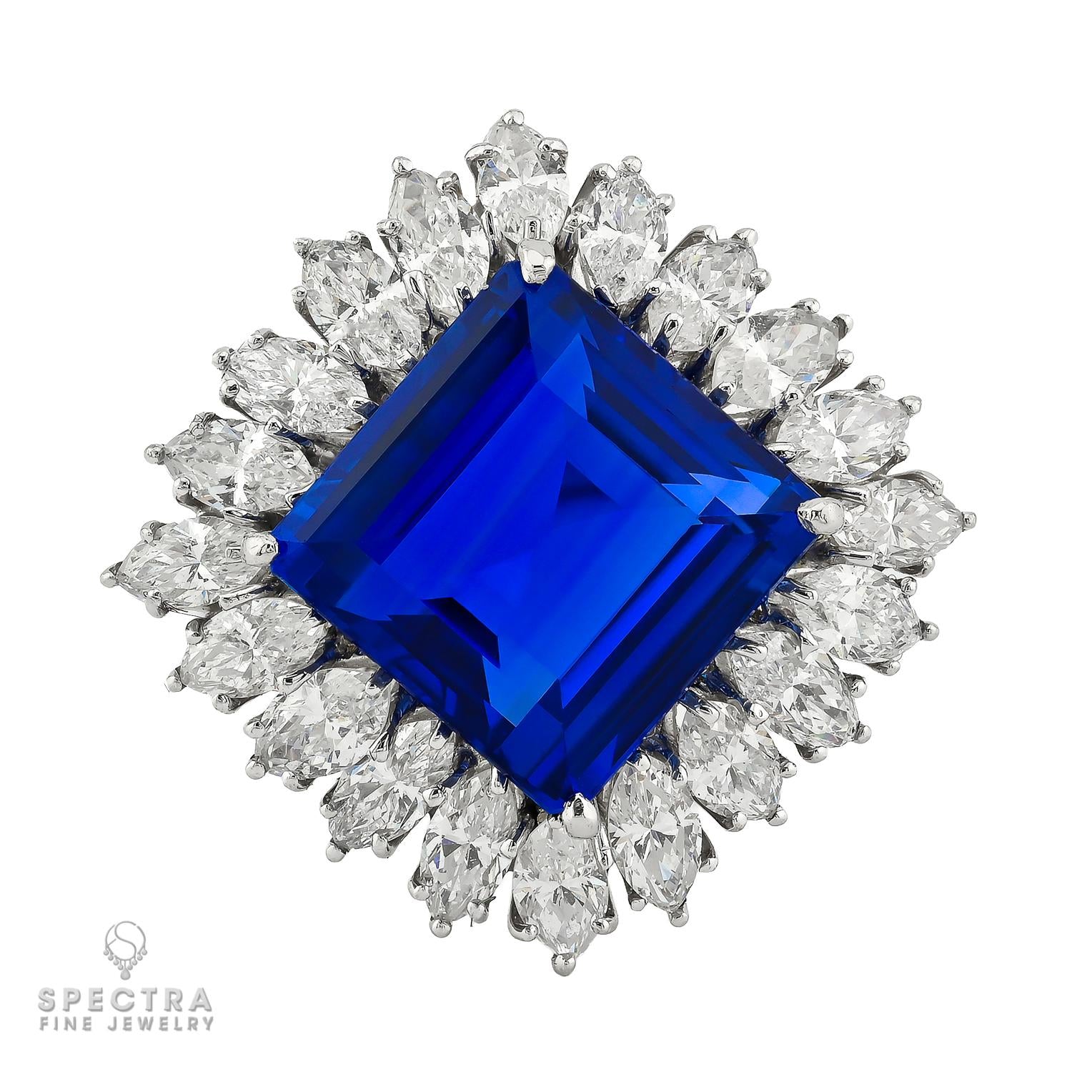 Harry Winston 10.43ct Ceylon Sapphire | Spectra Fine Jewelry