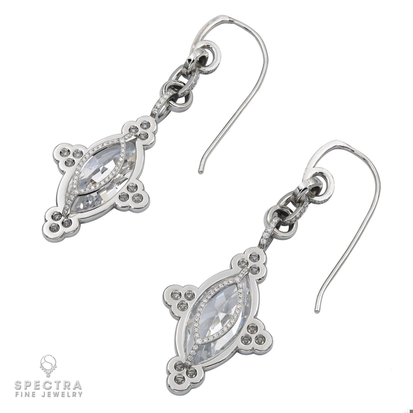 Spectra Fine Jewelry Marquis Diamond Drop Earrings